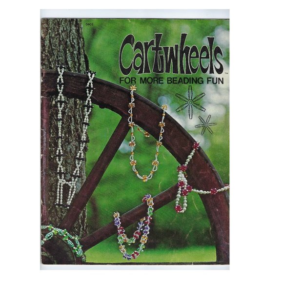 Vintage | Office | 972 Cartwheels For Fun Jewelry Beading Book | Poshmark